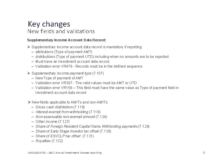 2017 Annual investment income reporting AIIR Presented by