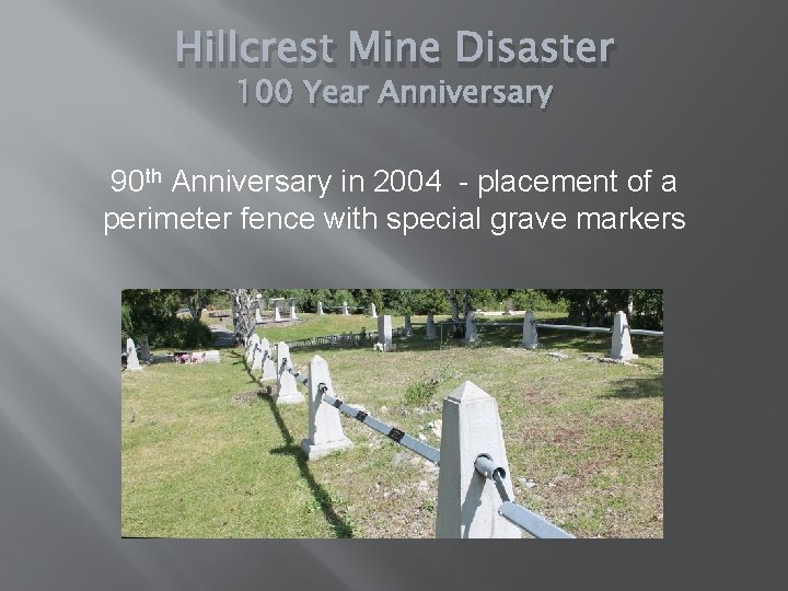 HILLCREST MINE DISASTER JUNE 19 1914 Hillcrest Mine