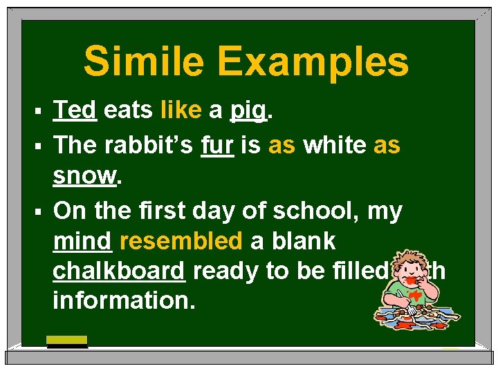 Figurative Language Objectives I can define the figurative