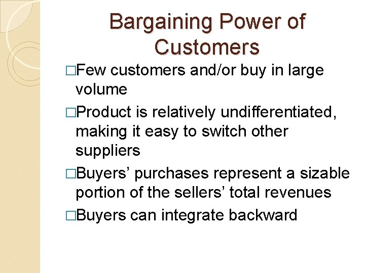 Analyzing an Industry Segmentation BO path 4 Customer