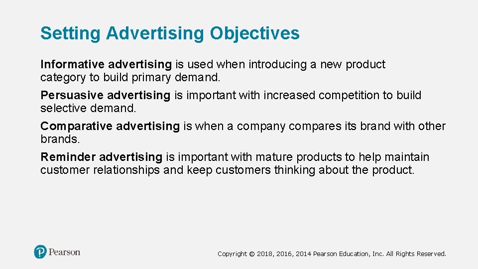Principles of Marketing Seventeenth Edition Chapter 15 Advertising