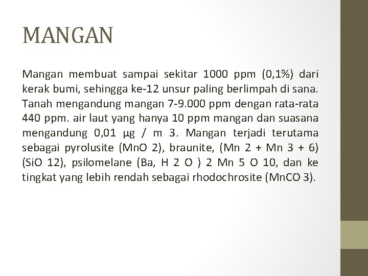 Kromium Mangan dan Besi 1 2 3 Monica