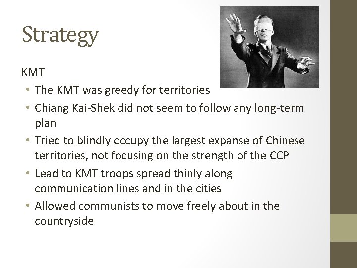 Reasons for CCPs Victory AND KMTs Defeat Leadership