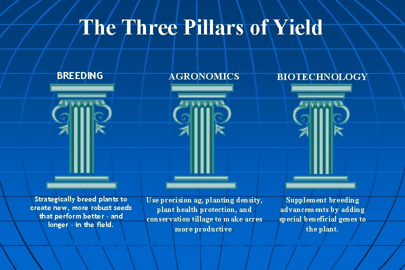 INTRODUCTION TO PLANT MOLECULAR GENETICS Why young breeders