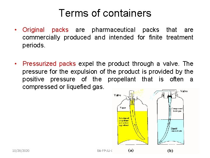 Packaging 10282020 BAFPJUC Introduction Why should you be