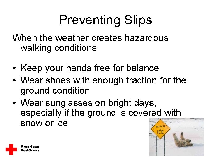 Preventing Slips Trips Falls Hazards are Everywhere Wet