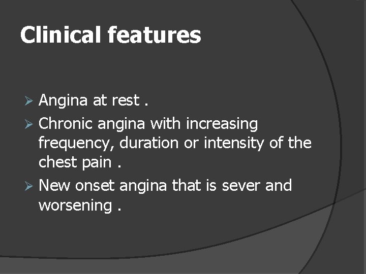ASSESSMENT AND MANAGEMENT OF PATIENT WITH CORONARY ARTERY
