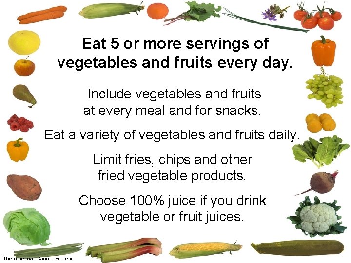 Your Health Matters Nutritious Eating Go Slow Whoa