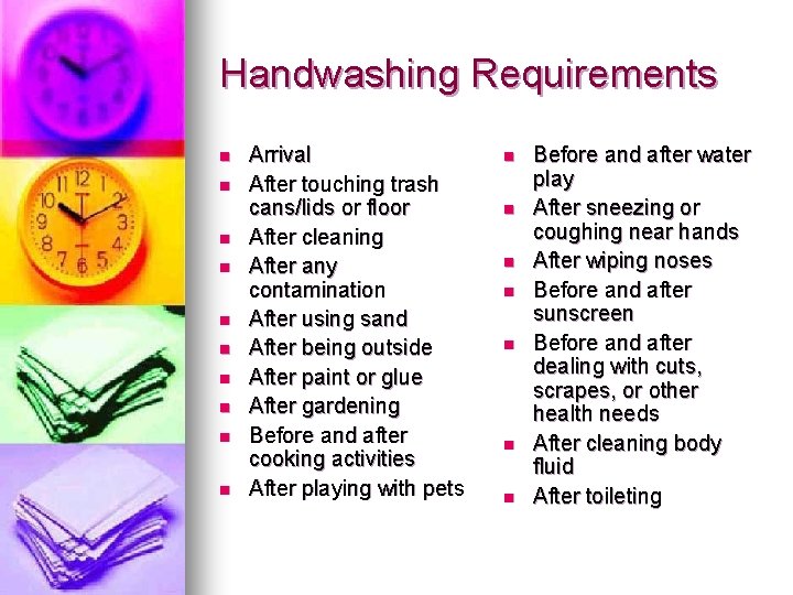 Personal Care Routines Early Childhood Environment Rating Scale