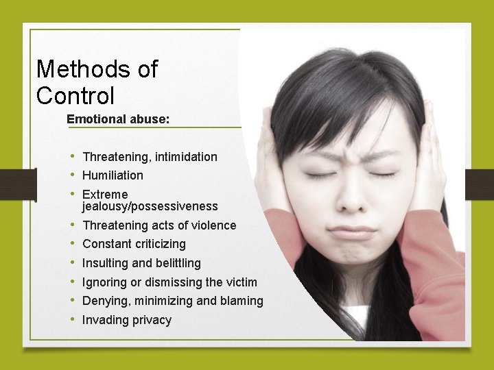 INTIMATE PARTNER VIOLENCE BACKGROUND Kelly Annelli MS Director