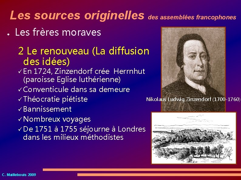 Le darbysme en France dhier aujourdhui Christian Maillebouis