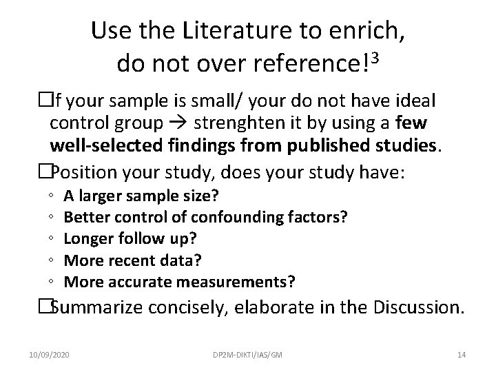 Causes of article rejection brief introduction to IMRa
