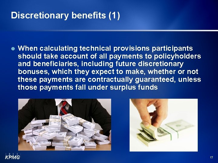 INSURANCE Technical provisions Methods and statistical techniques to