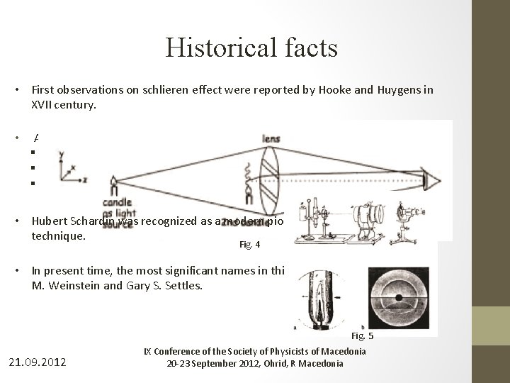 SCHLIEREN IMAGING METHOD AND ITS APPLICATION FOR VISUALIZING