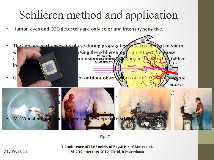 SCHLIEREN IMAGING METHOD AND ITS APPLICATION FOR VISUALIZING