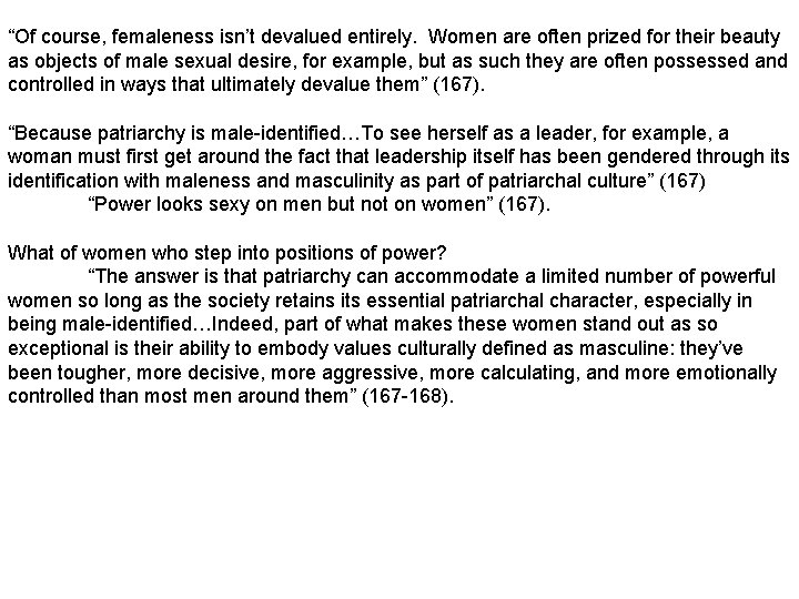 Allan Johnson Patriarchy What is patriarchy A society