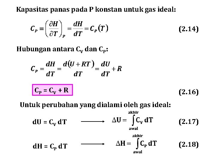 BAB 2 HUKUM I TERMODINAMIKA SISTEM TERTUTUP 1