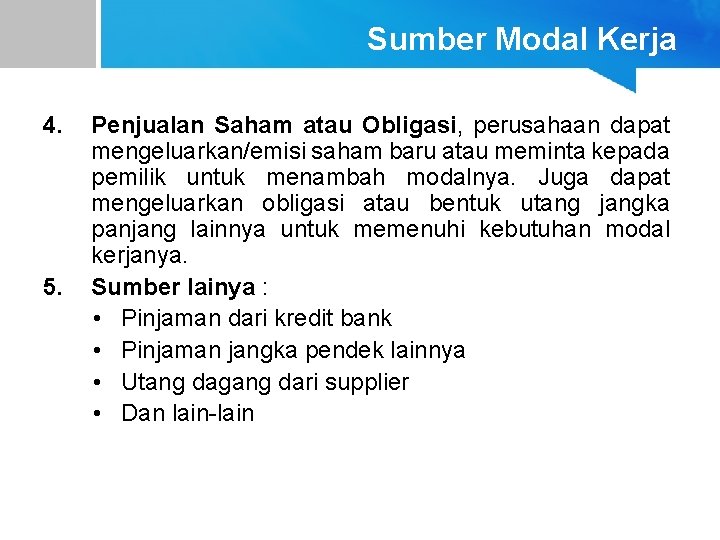 Manajemen Modal Kerja Manajemen Keuangan 1 Konsep Modal