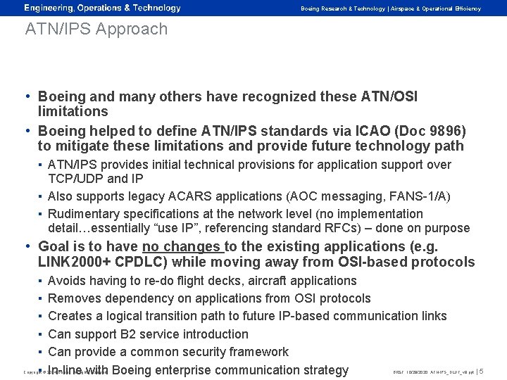 Engineering Operations Technology Boeing Research Technology Airspace ...