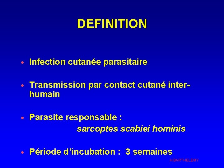LA GALE ou SCABIOSE Joigny mai 2012 DEFINITION
