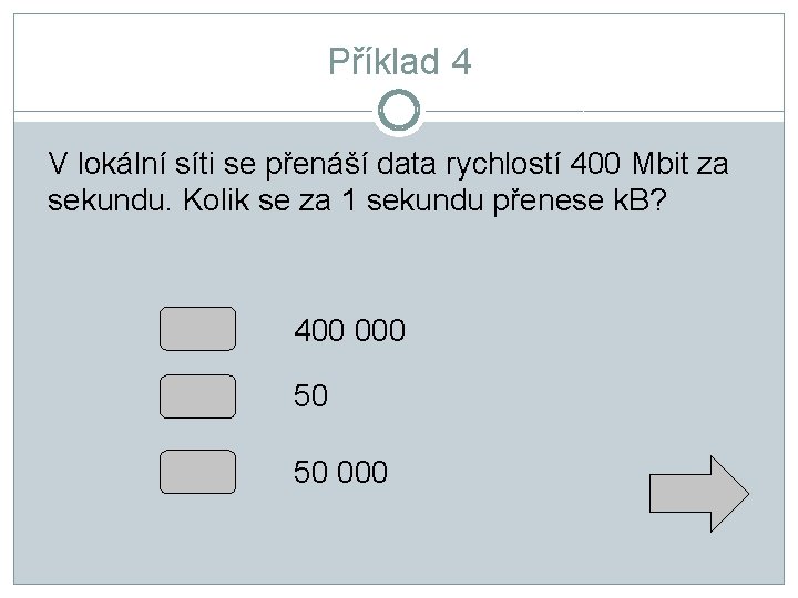 Jednotky informace BITY BAJTY A TAK DL Bit