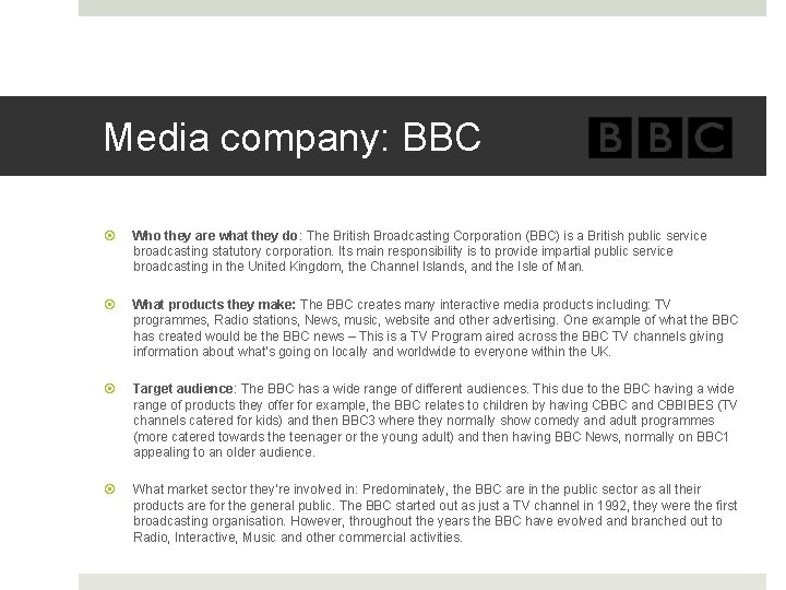 What you need to know about the media