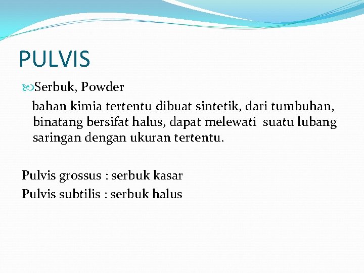 MEMILIH BENTUK SEDIAAN OBAT dr Bambang Hermanto MS