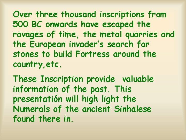 The 20 Ancient Sinhala Numerals Siri Munasinghe Over