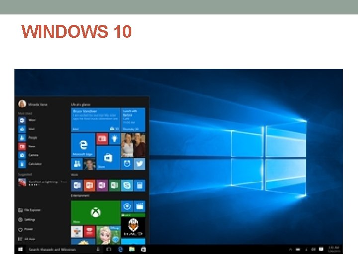 ISTORIJSKI RAZVOJ WINDOWS OPERATIVNIH SISTEMA RANI POETAK Pol