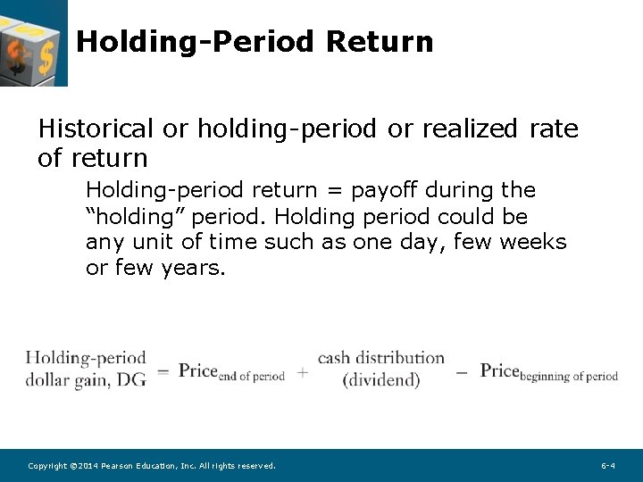 Chapter 6 The Meaning and Measurement of Risk