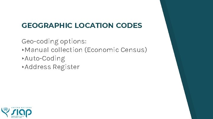 Regional Course on Statistical Business Registers Making better