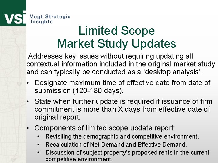 2019 FHA MAP Market Study Review Guideline Robert