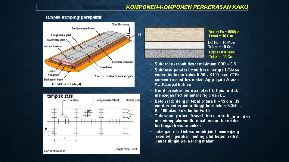 PELATIHAN SPESIFIKASI UMUM PEKERJAAN JALAN DAN JEMBATAN Mata