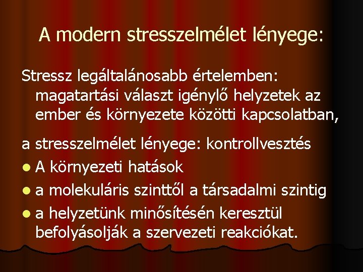 STRESSZ A MUNKAHELYEN Kopp Mria Skrabski rpd www