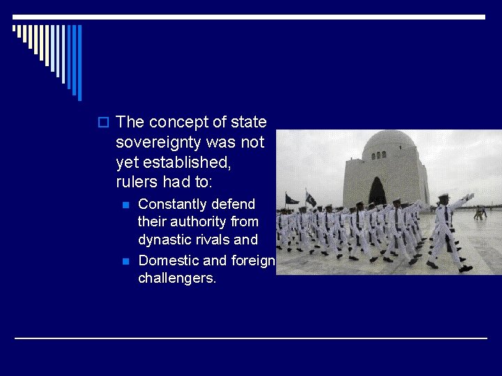 Origins of the Modern International System World Politics