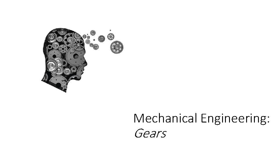 Mechanical Engineering Gears Wheel and axle F 1