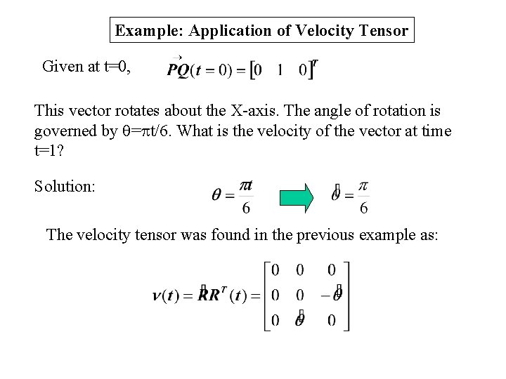INTRODUCTION TO DYNAMICS ANALYSIS OF ROBOTS Part 1