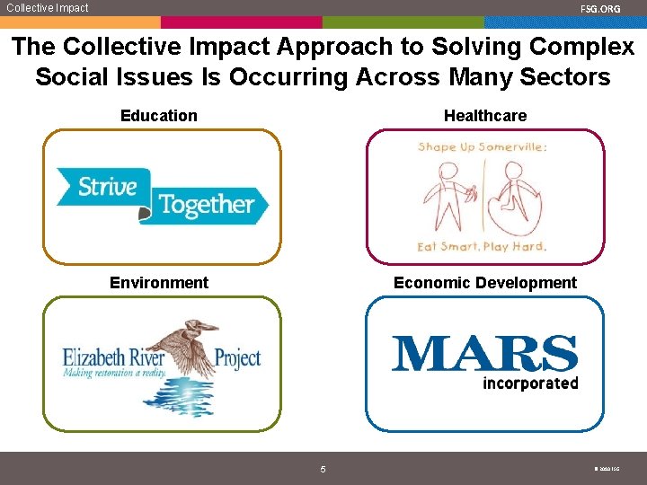 Collective Impact Creating Large Scale Change Transforming Philanthropy