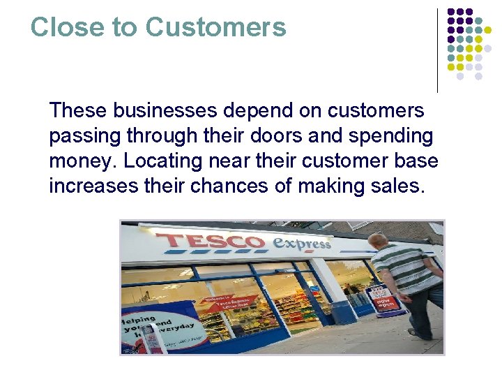 Factors that Influence Location of Business Starter questions