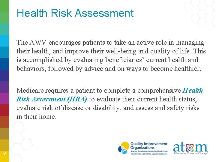 Medicares Annual Wellness Visit A Framework for Quality