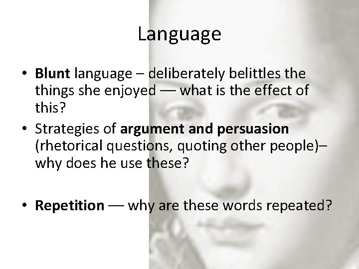 My Last Duchess Subject Matter The Duke is