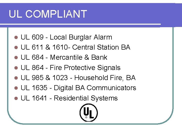 ANSI SIA CP01 CONTROL PANEL STANDARDS COMBATING ALARM