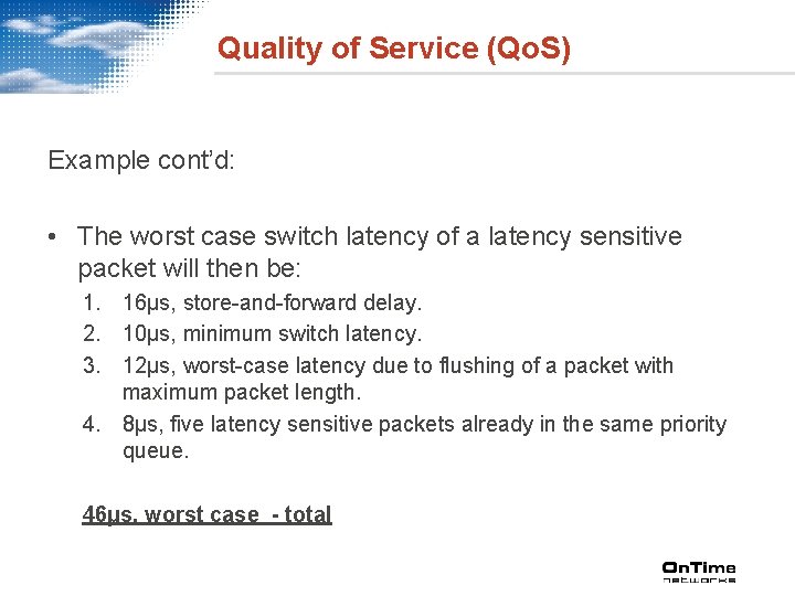 ETTC 2015 Guaranteed endtoend latency through Ethernet yvind