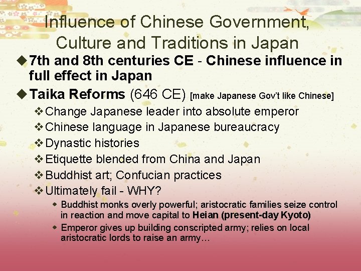 Chapter 13 Japan Korea Vietnam AP WORLD HISTORY