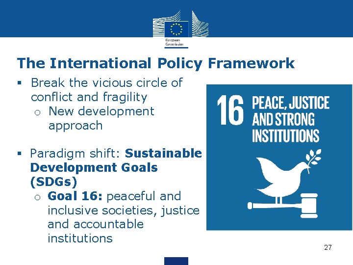 Introduction to fragility and conflict sensitivity Tools Principles