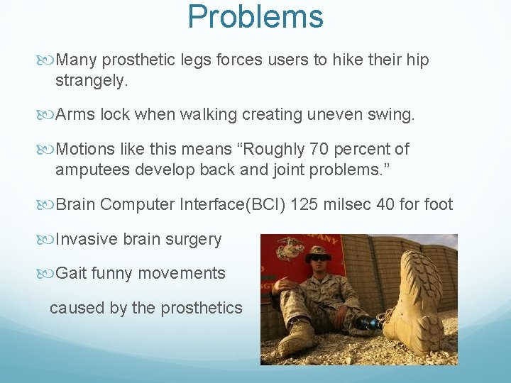 Prosthetics Whats available now Prosthetic arms that use