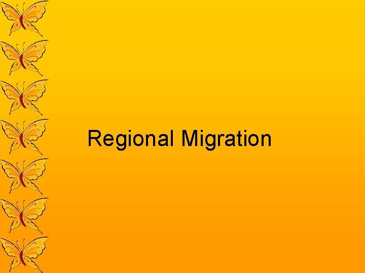 Migration Where do people migrate Scales of Migration
