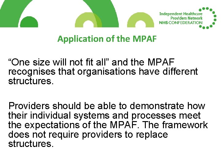 Medical Practitioners Assurance Framework MPAF Template slides for