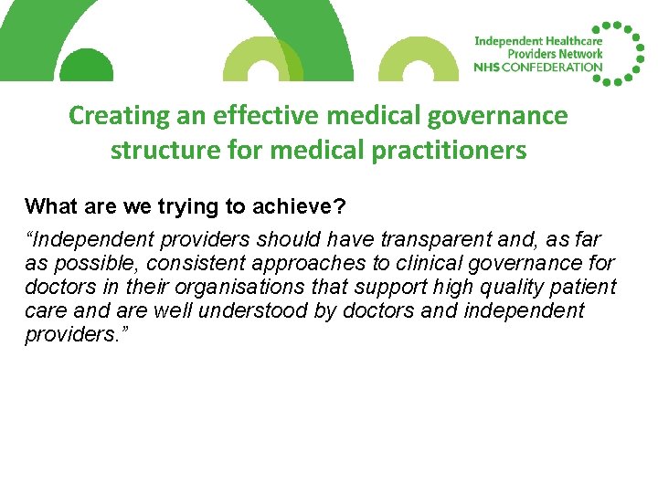 Medical Practitioners Assurance Framework MPAF Template slides for
