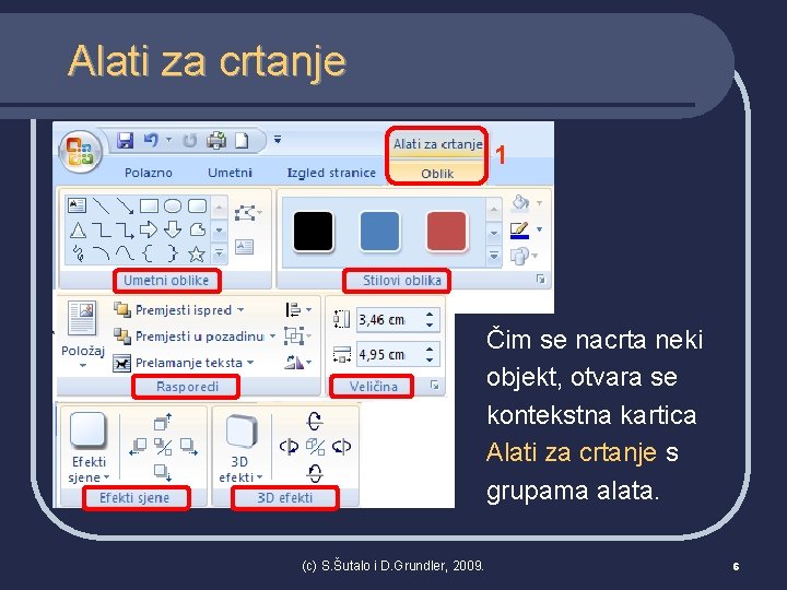 Word 2007 Crtanje u Wordu S utalo i